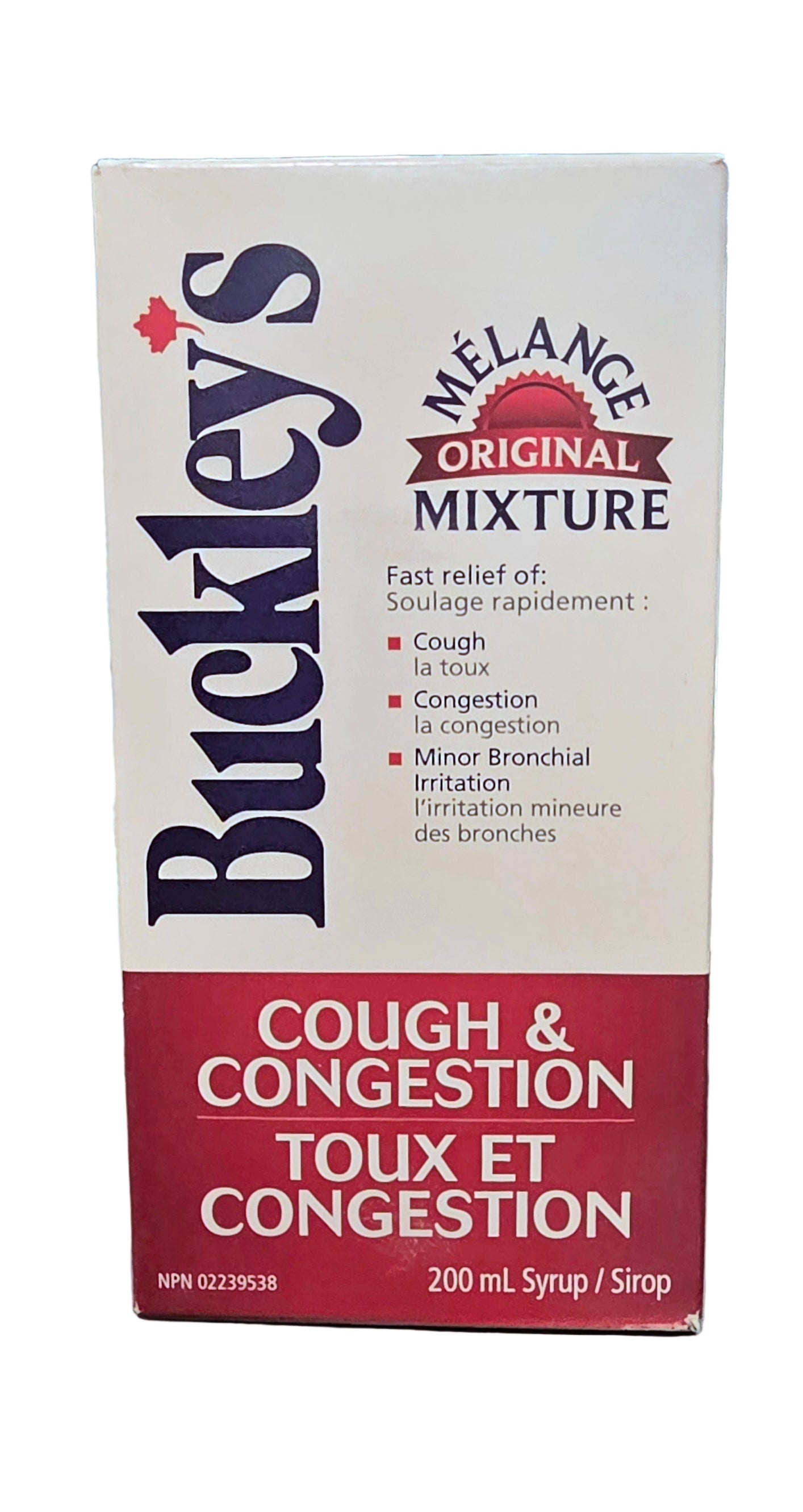 BUCKLEY'S ORIGINAL COUGH SYRUP 200ML – NorthernVitality.us
